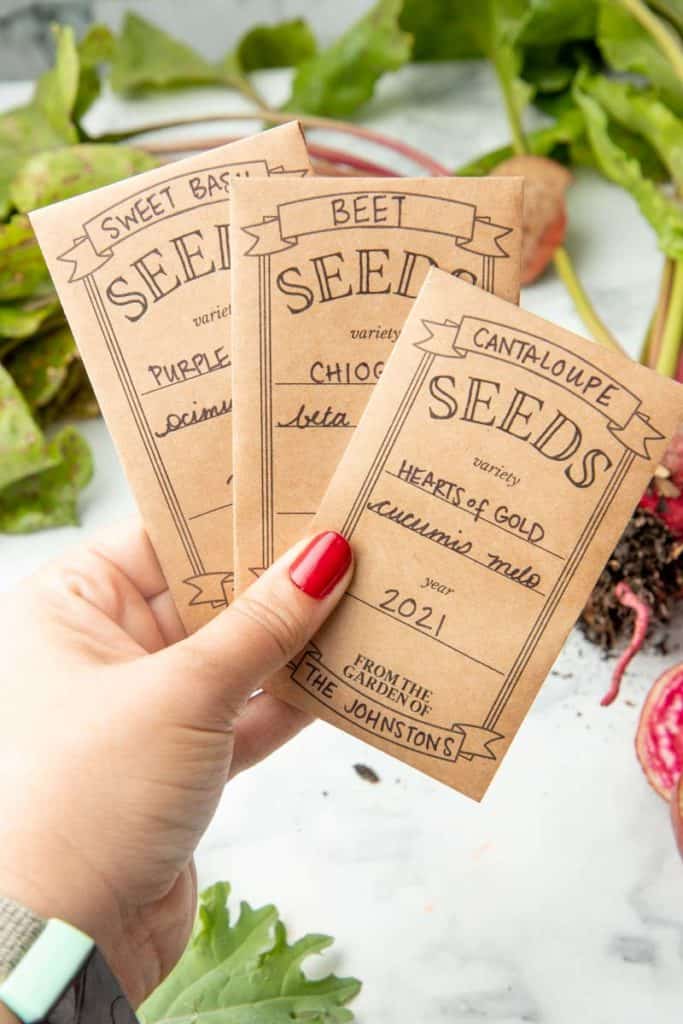 Printable Seed Packets for Seed Saving & Sharing - Growfully